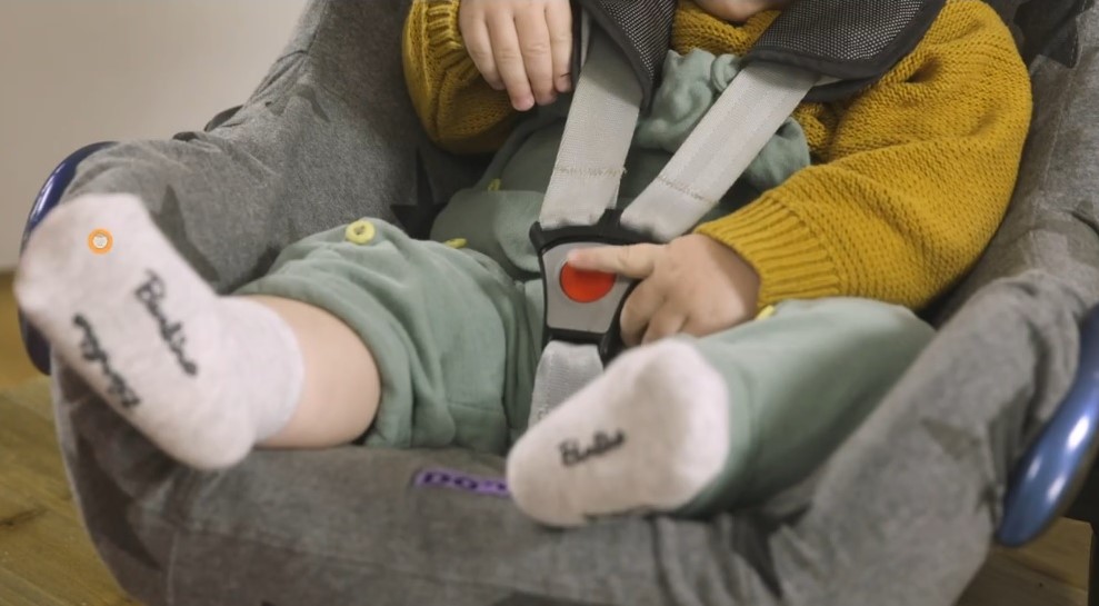 Babybalance Baby vast in autostoel